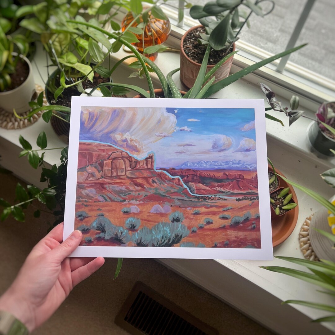 Moab Landscape Print- 8x10 Archival Matte Fine Art Paper - Etsy