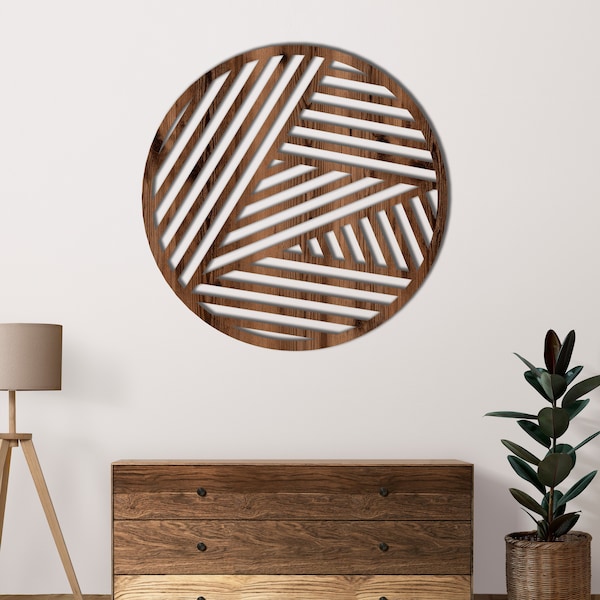 Circles Wall Decor - Etsy