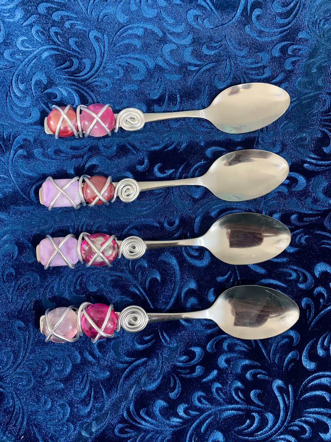 Be Jeweled Small Serving Spoons - Etsy