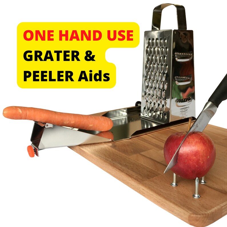 One-handed Cutting Board Adaptive Kitchen Equipment One - Etsy One-handed Cutting Board Adaptive Kitchen Equipment One - Etsy