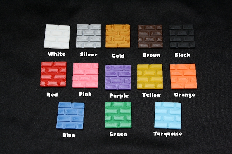 Miniature 3D Printed Cinder Blocks With Handheld Wrecking Ball (multi ...