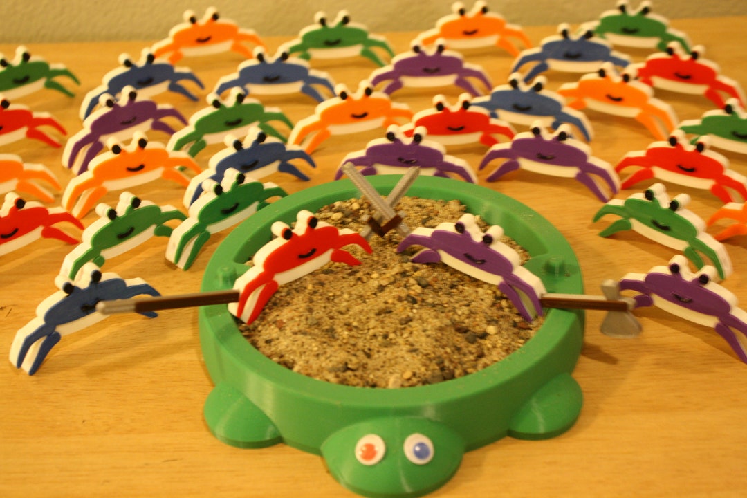 Battle Crabs Colorful Crustaceans for Planters, Aquariums, Windows and ...