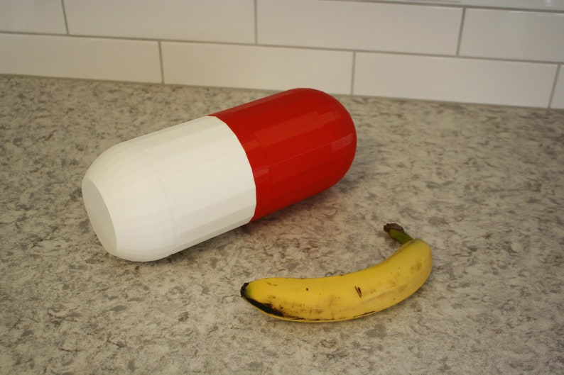Extra Large Pill / Capsule - Storage and Cosplay - Multiple Colors ...
