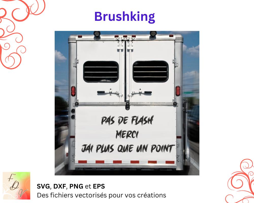 Alphabet Brushking SVG, DXF, EPS, PNG, Digital File - Etsy