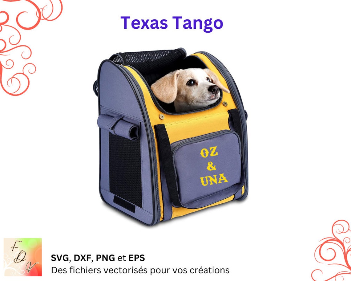 Texas Tango Alphabet Svg, Dsf, Eps, Png Digital File - Etsy