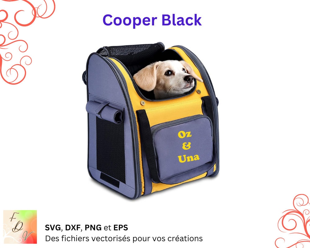 Alphabet Cooper Black Svg, Dxf, Eps, Png Digital File - Etsy