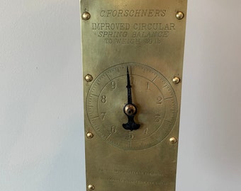 Antique Spring Balance Scales - Etsy