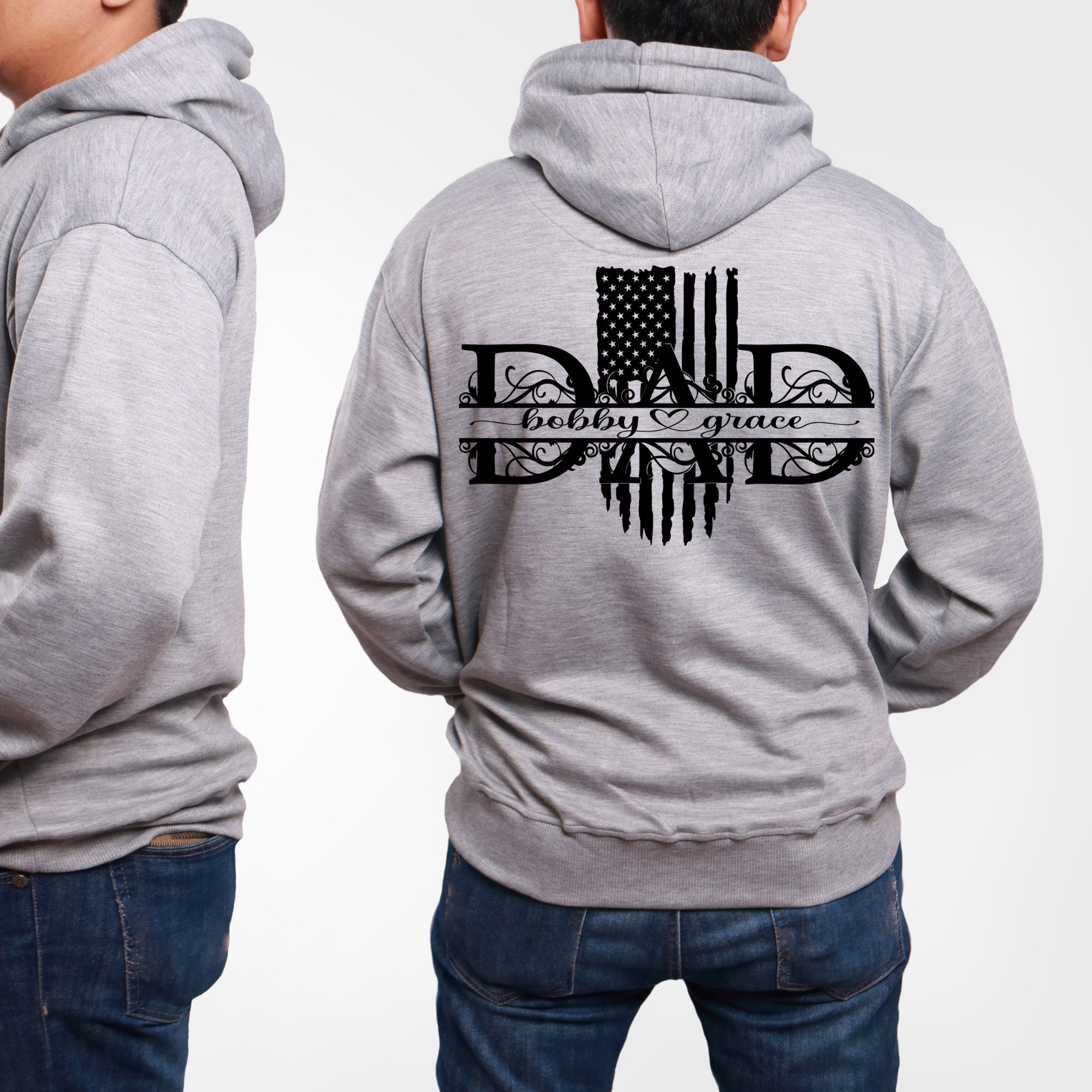 Dad American Flag Svg Dad Split Svg Dad Svg Dad Monogram - Etsy Canada