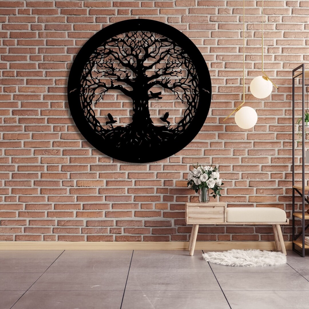 Tree of Life Metal Sign, Celtic Tree of Life, Tree of Life Sign With ...