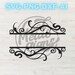 Scroll Split Svg, Scroll Split Png, Scroll Svg, Scroll Split Name Frame ...