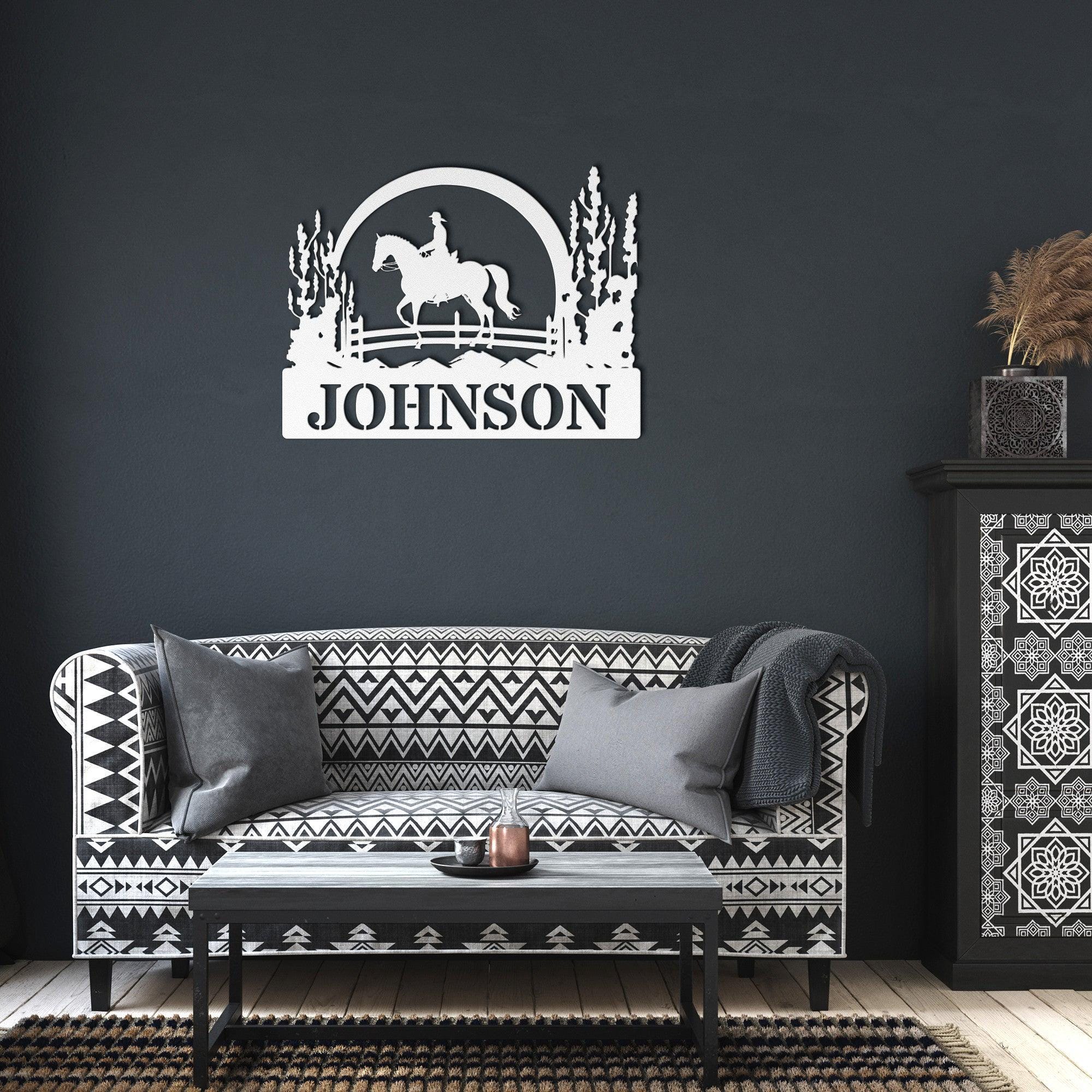 Personalized Horse Riding Arena Sign - Etsy
