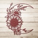 Daisy Moon Metal Sign, Metal Wall Art, Daisy Moon Metal Wall Decor ...