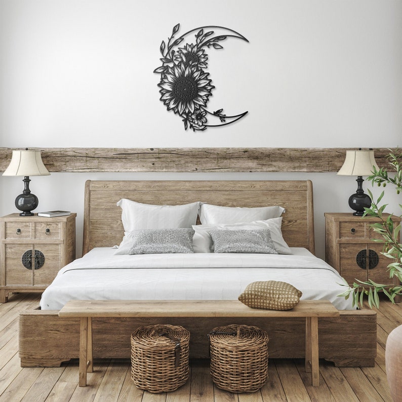 Daisy Moon Metal Sign Metal Wall Art Daisy Moon Metal Wall - Etsy