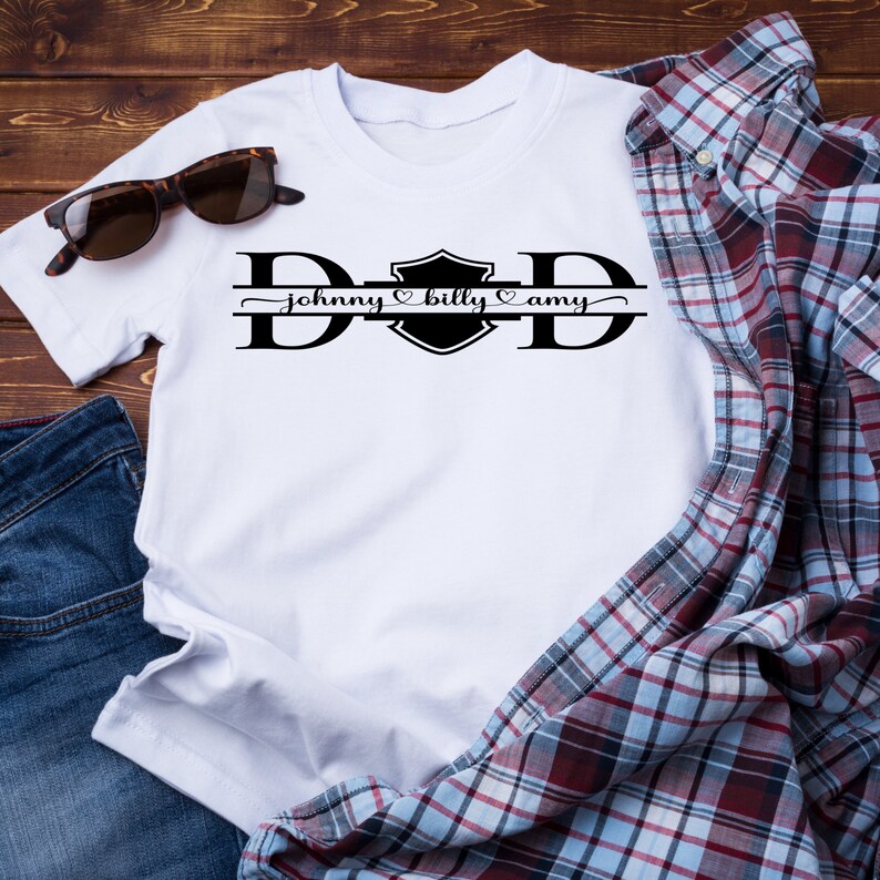 Harley Dad Svg Fathers Day Svg Motorcycle Dad Svg Dad Split - Etsy