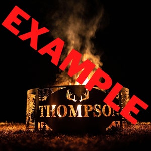 Personalized Motorcycle Fire Pit Ring, Custom Fire Pit Ring, Unique ...