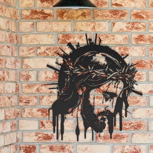 Jesus Metal Art - Etsy