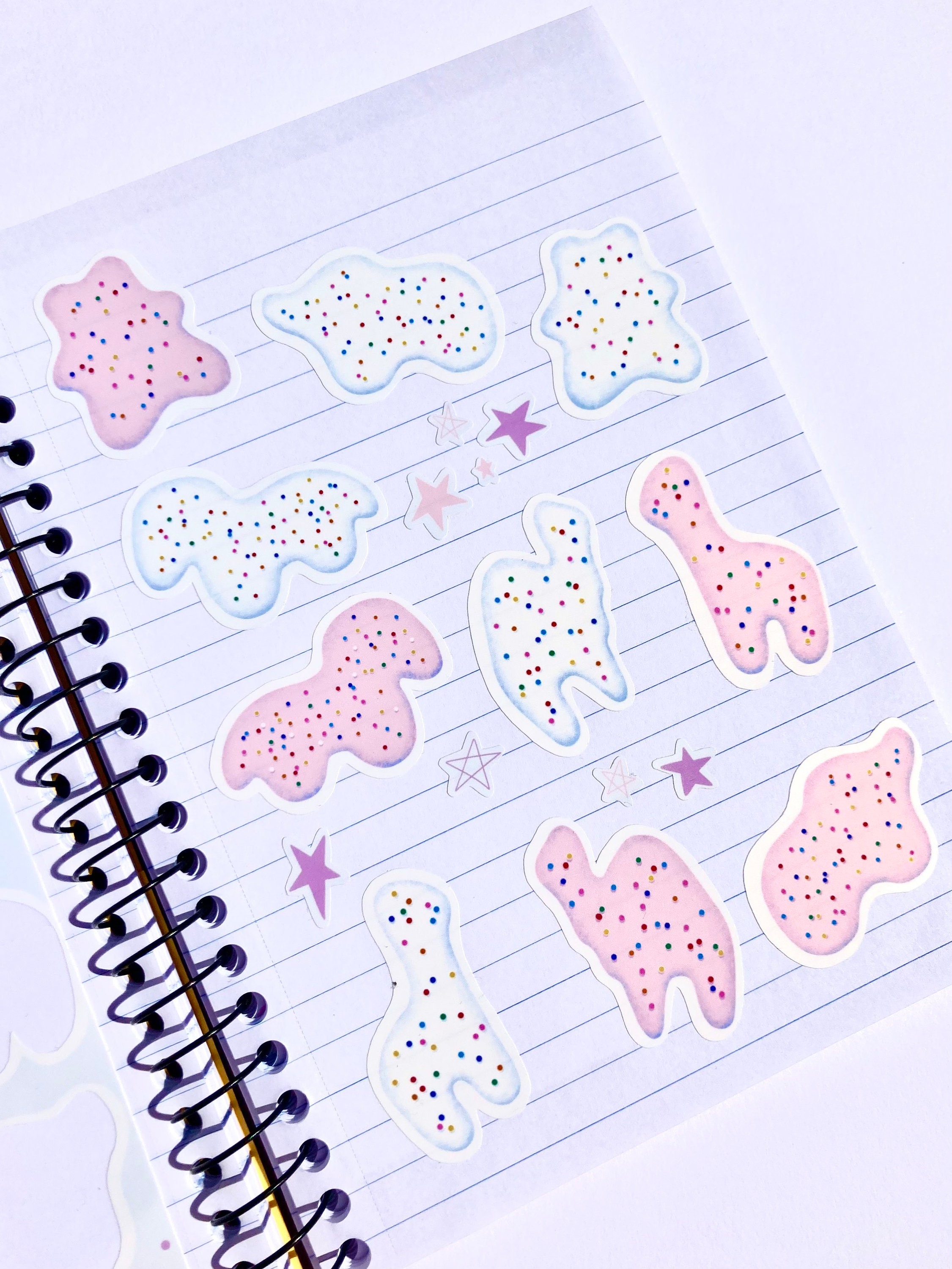 Animal Crackers Sticker Sheet // Cute Stickers, Scrapbooking ...