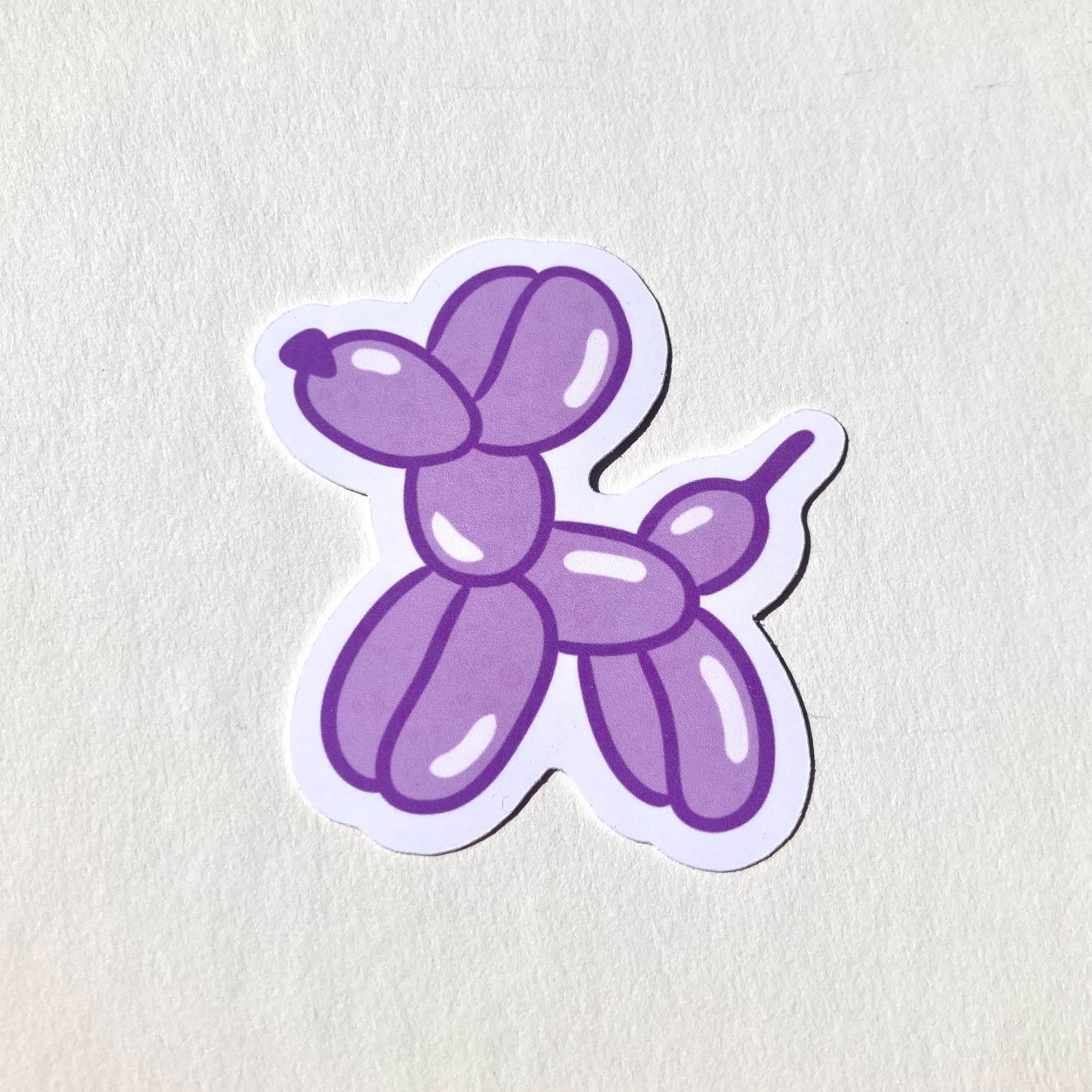 Balloon Dog Sticker // Cute Stickers, Scrapbooking, Journaling, Vinyl ...