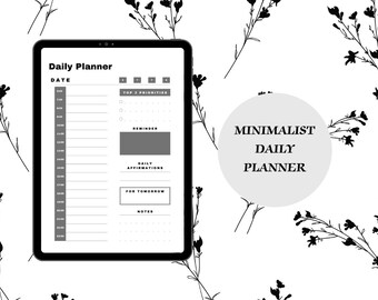 Editable Work Planner Template, Work Day Organizer, Printable Daily ...