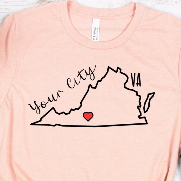 Custom Virginia Shirt - Etsy