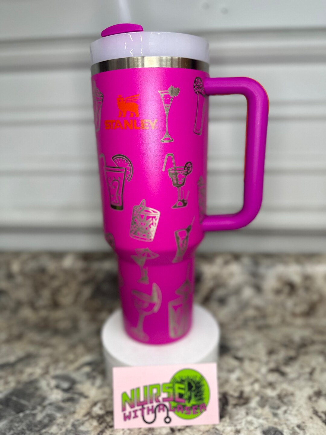 Summer Water, Alcohol Cup, Moms Drink Tumbler 40oz Laser Engraved ...