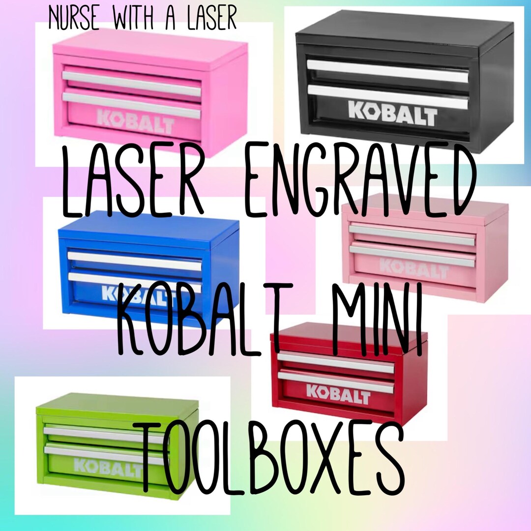 Kobalt Mini Toolbox Custom Personalized Laser Etched - Etsy