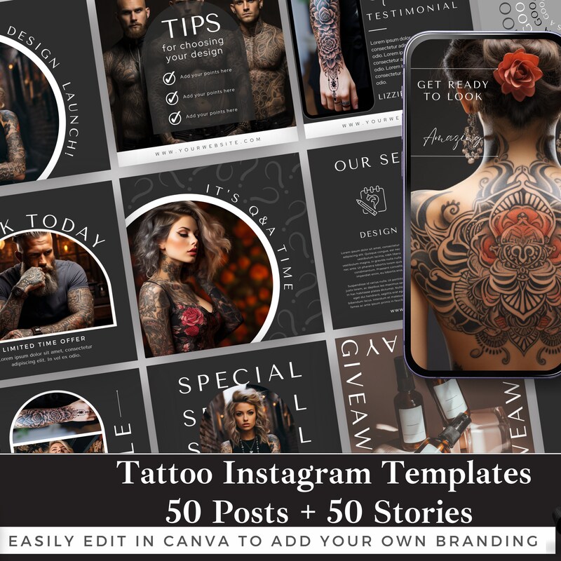 Tattoo Template - Etsy