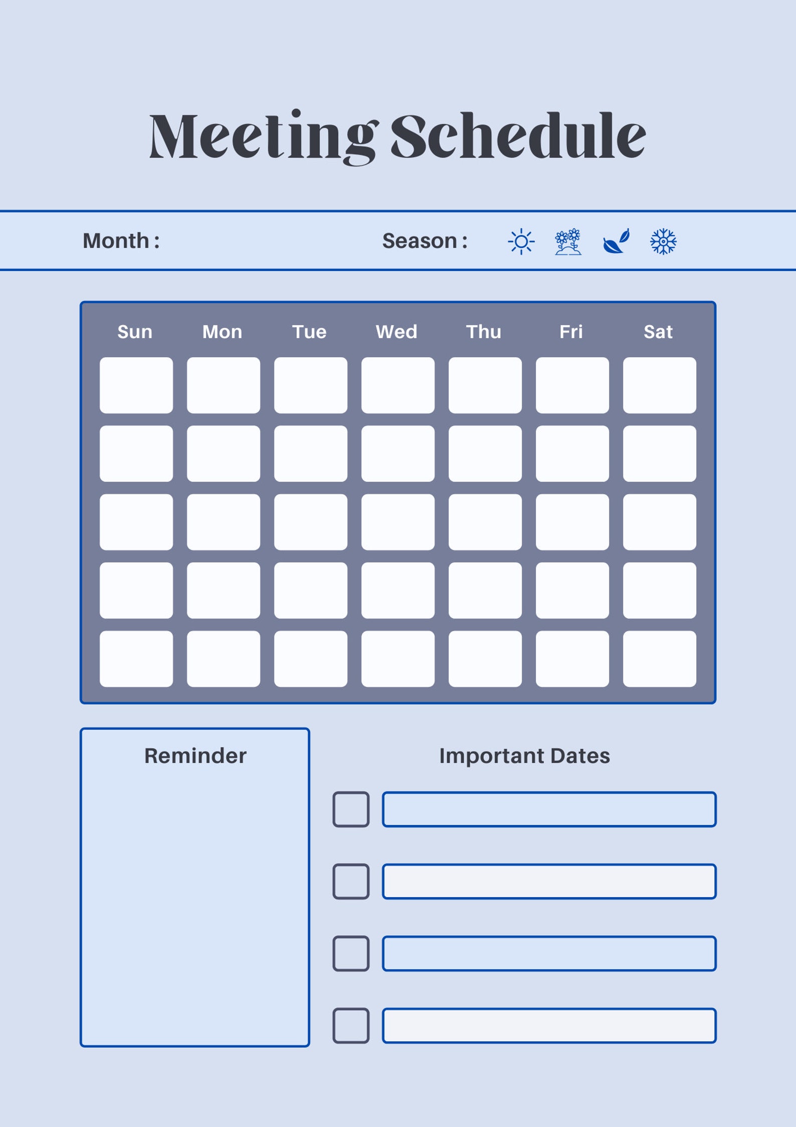 PDF Printable Meeting Notes Planner Pdf Printable Planner - Etsy
