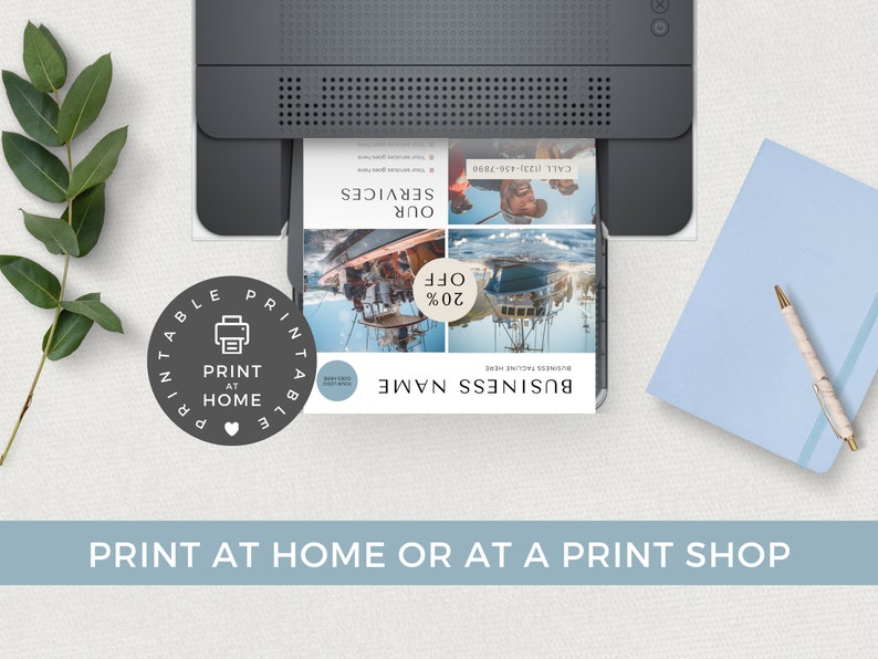 Fishing Charter Flyer | Editable DIY Marketing | Instant Download ...