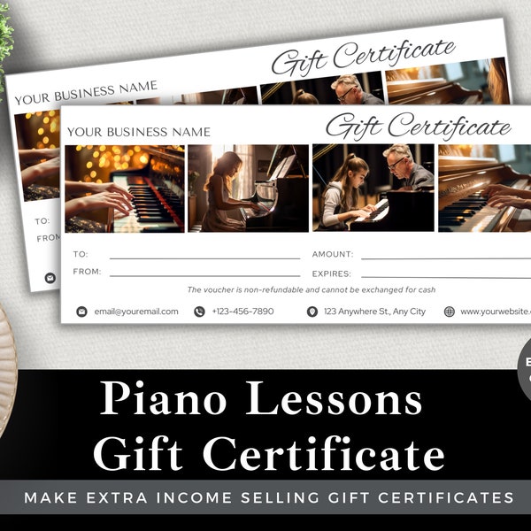 Piano Lessons - Etsy