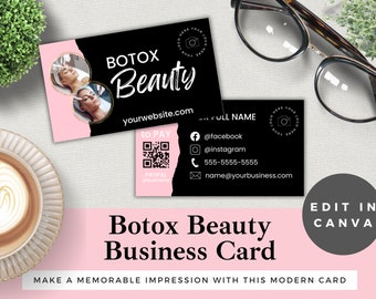 EDITABLE Botox & Bubbles Party Invite Botox Special Flyer - Etsy