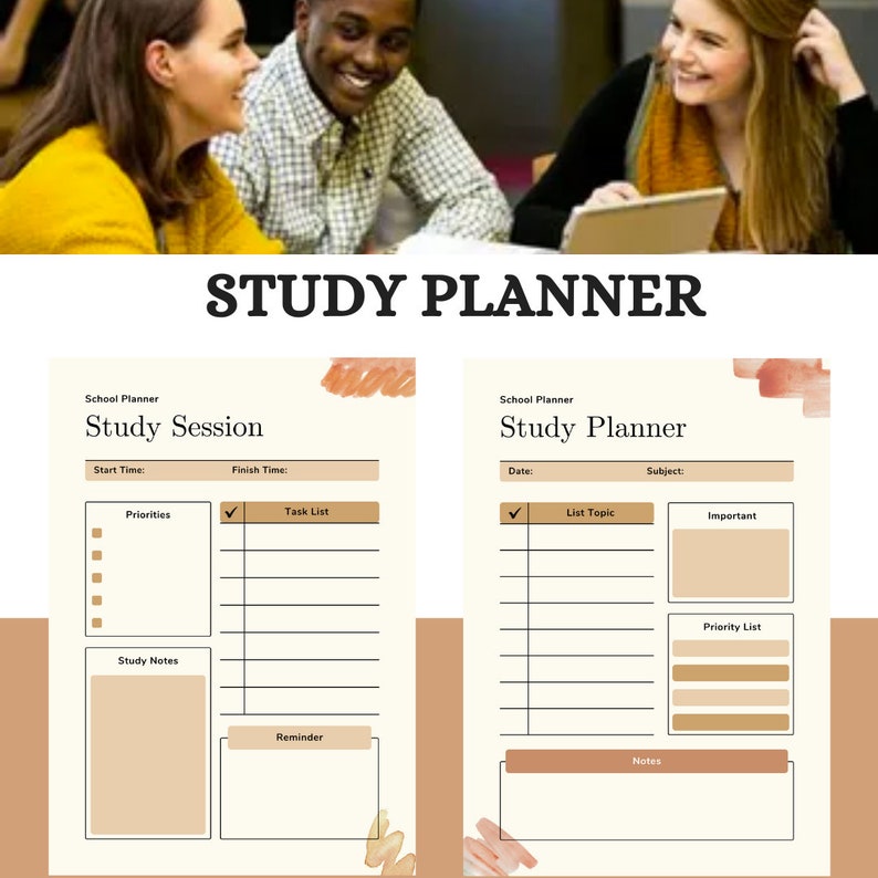 PDF Printable Student Planner Printable Planner College Etsy New Zealand PDF Printable Student Planner Printable Planner College Etsy New Zealand