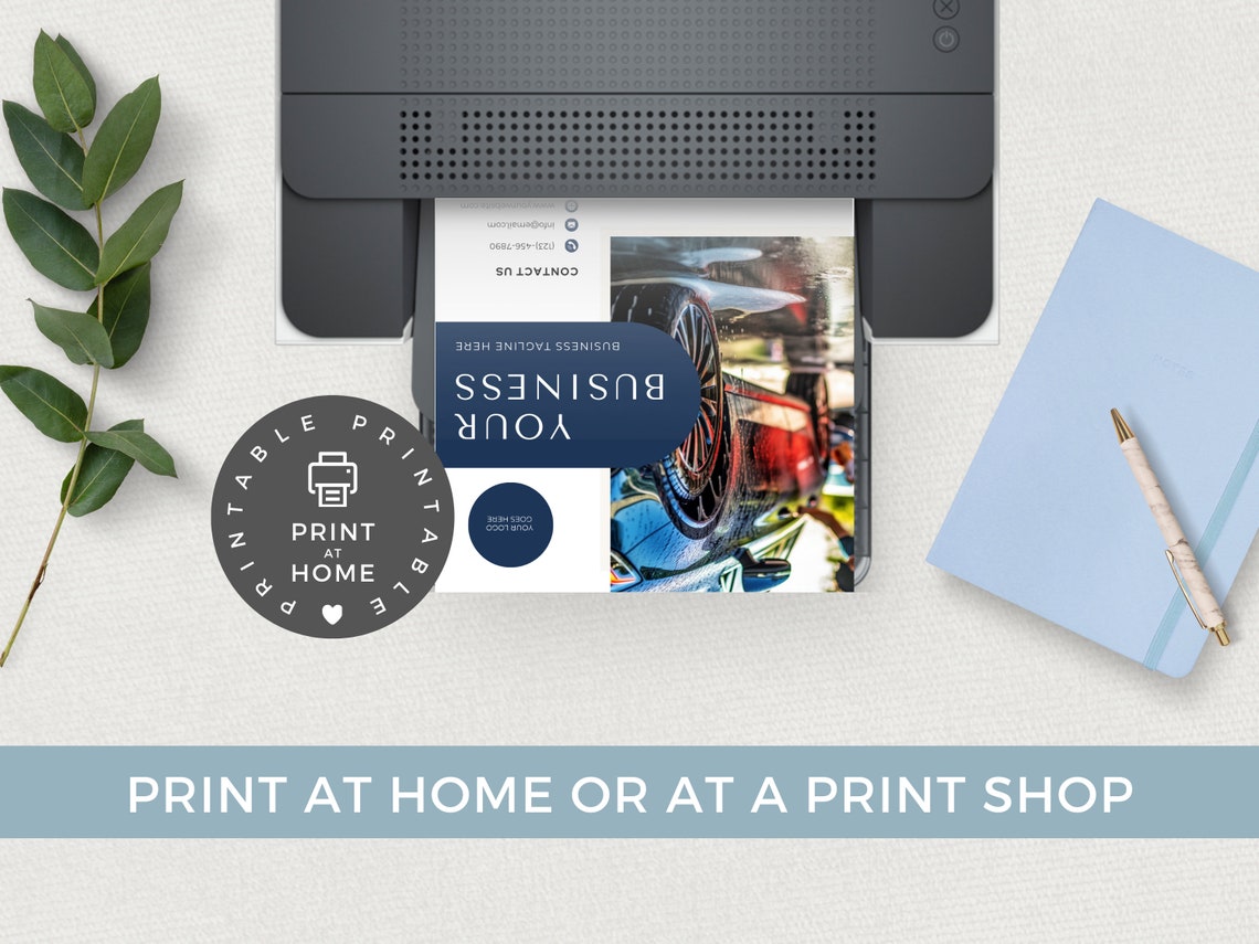 Car Detailing Flyer: Editable DIY Marketing Template (canva) - Etsy