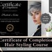 Certificate of Completion Hair Styling Course Certificate Template Edit ...
