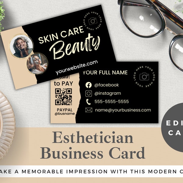 Skin Care Business Cards - Etsy