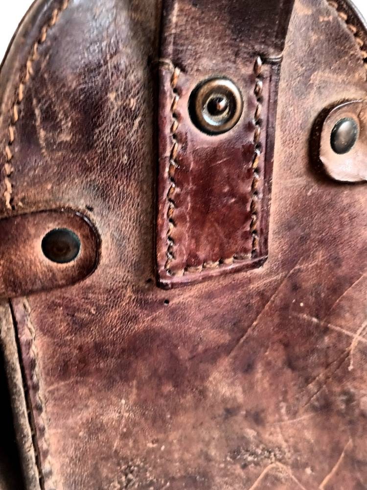 French Postman PTT Bg in Real Leather - Etsy Australia