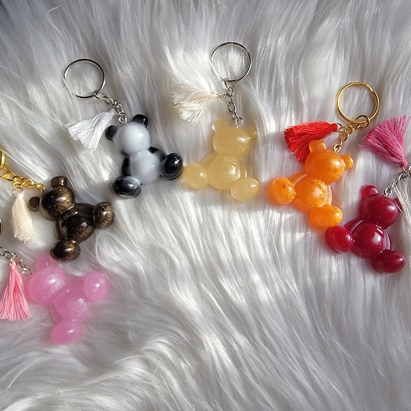 Bear Key Ring - Etsy