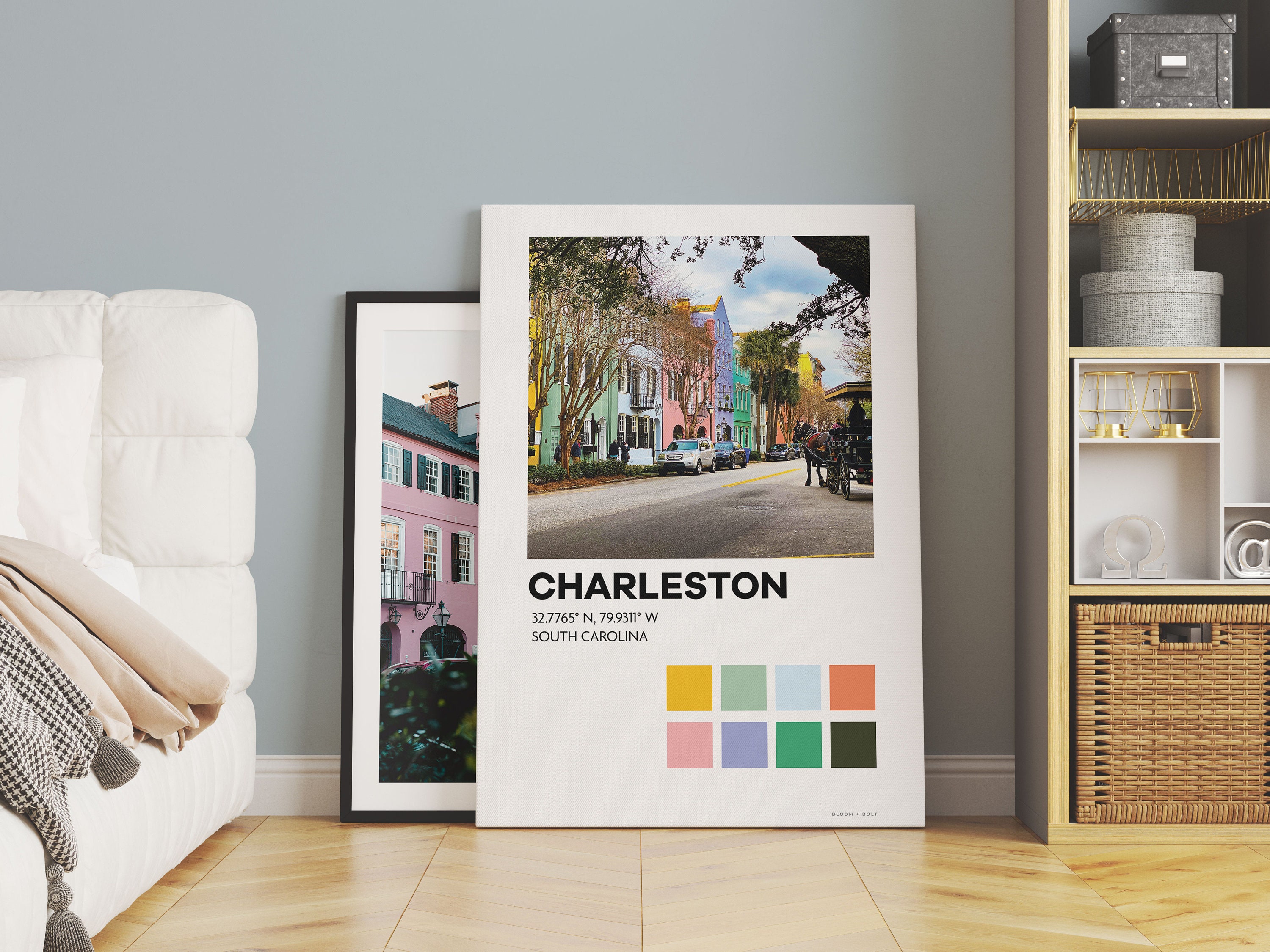 Charleston South Carolina Poster Digital Download | City Art Prints ...