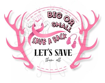 Save A Rack - BREAST CANCER AWARENESS. Svg for Cut File. Svg, Png, Dxf ...