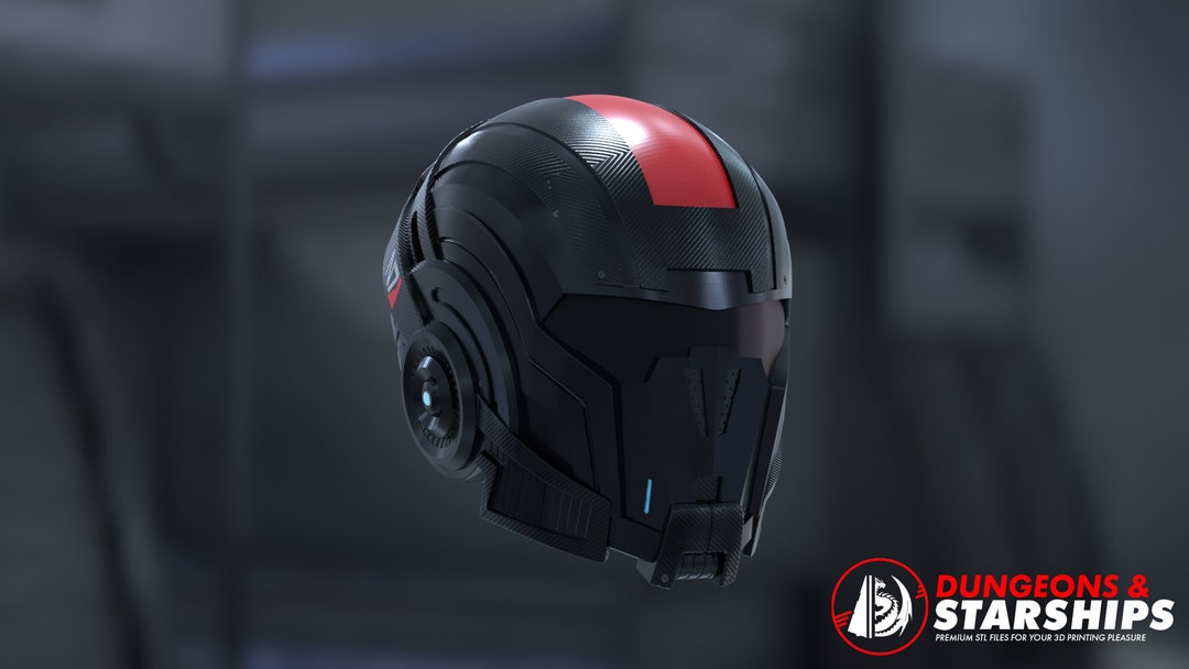 N7 Helmet Mass Effect DIY Kit - Etsy