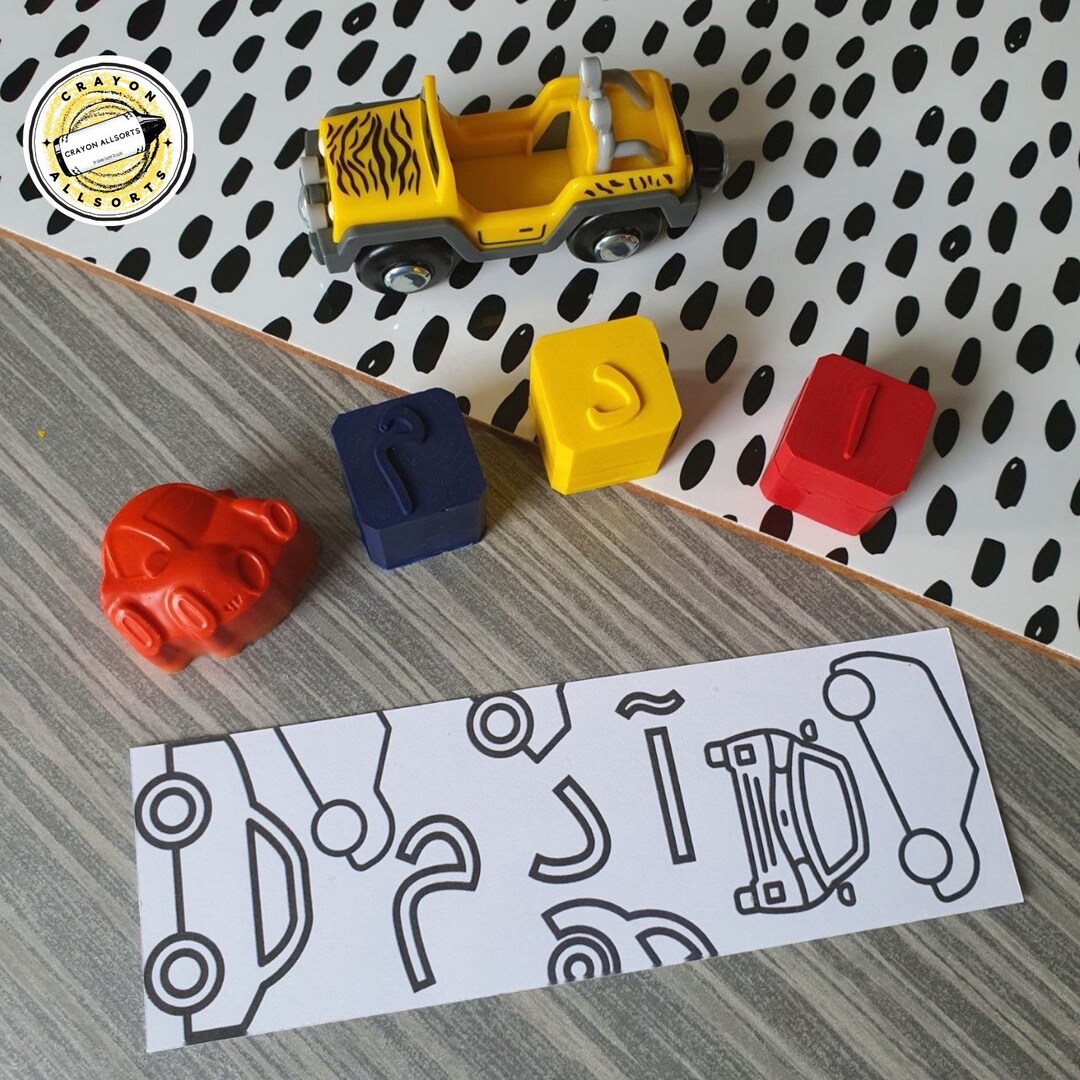 Personalised Arabic Name Crayons With Personalised ‘colour Me In ...