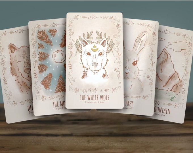 The Wild Wolf Tarot. Briana Jolie - Etsy