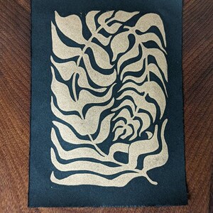 Ferns, Block Print on Paper, Signed and Dated Open Edition - Etsy