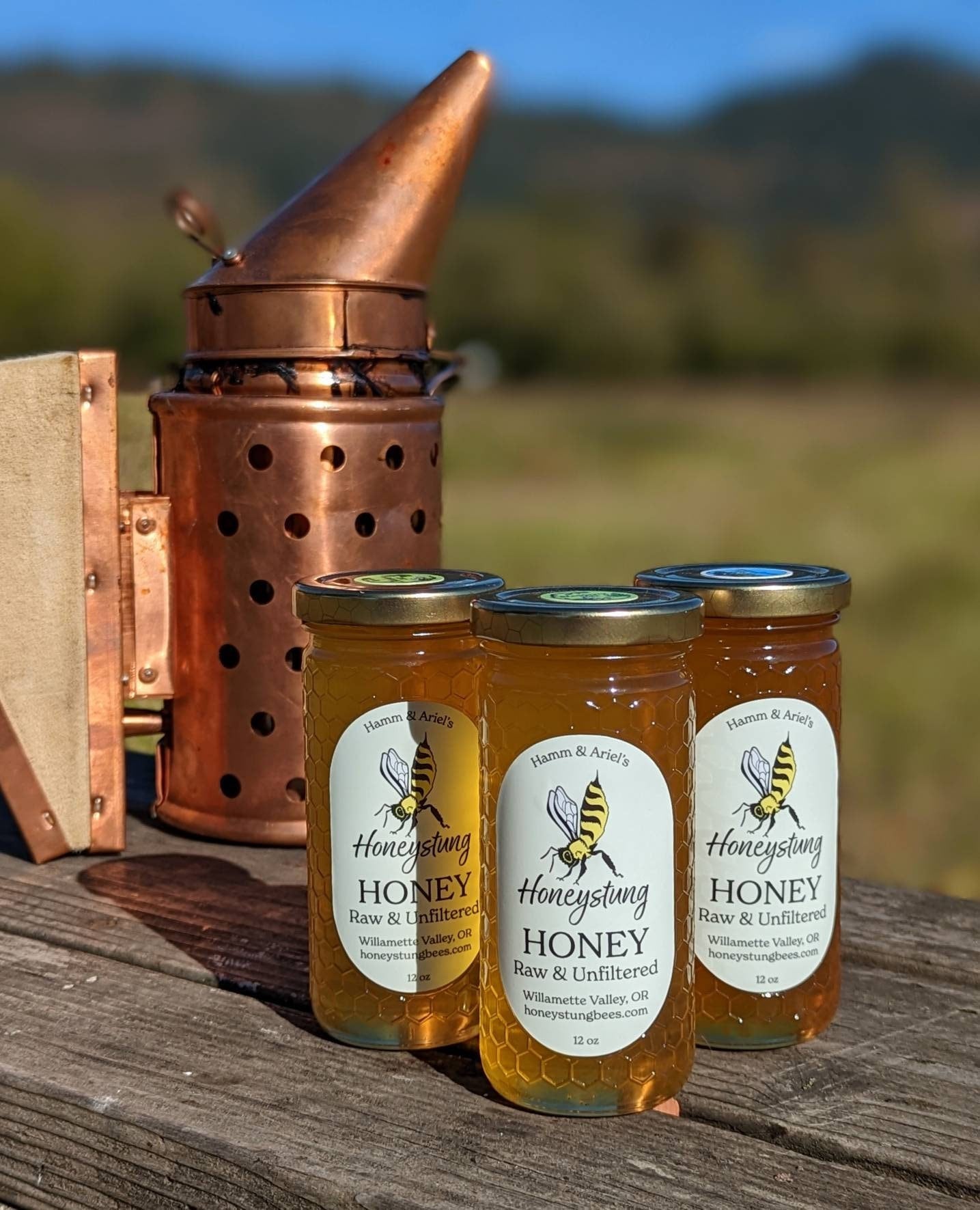 Raw Honey, Pure Raw Unfiltered Honey, Blackberry Honey, Local Oregon ...