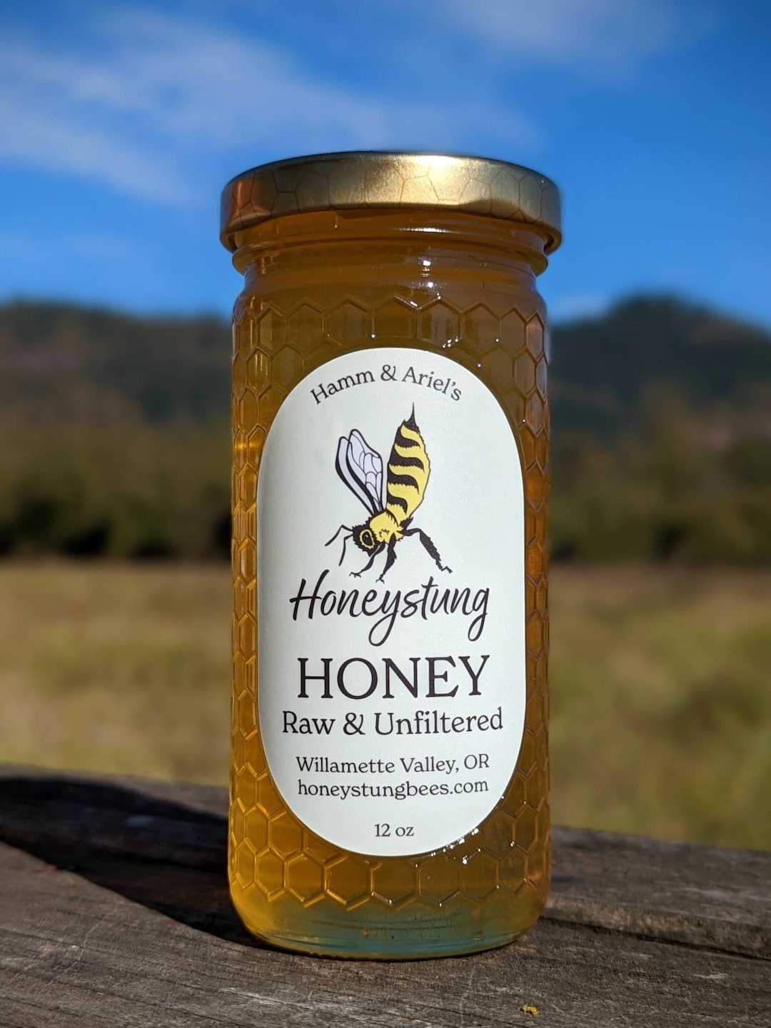 Raw Honey, Pure Raw Unfiltered Honey, Blackberry Honey, Local Oregon ...