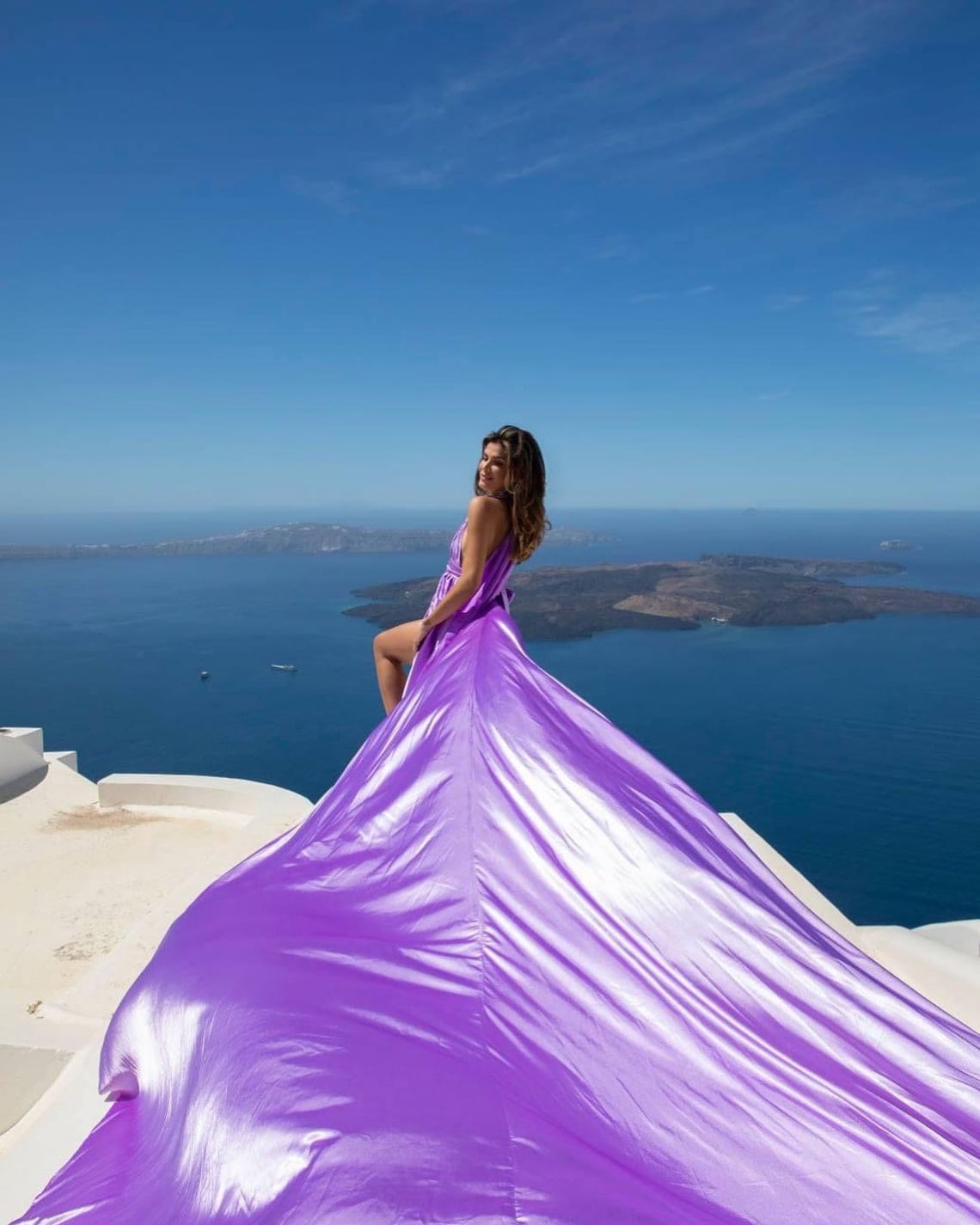 Long Flying Dress Flying Dress for Photoshoot Long Train - Etsy