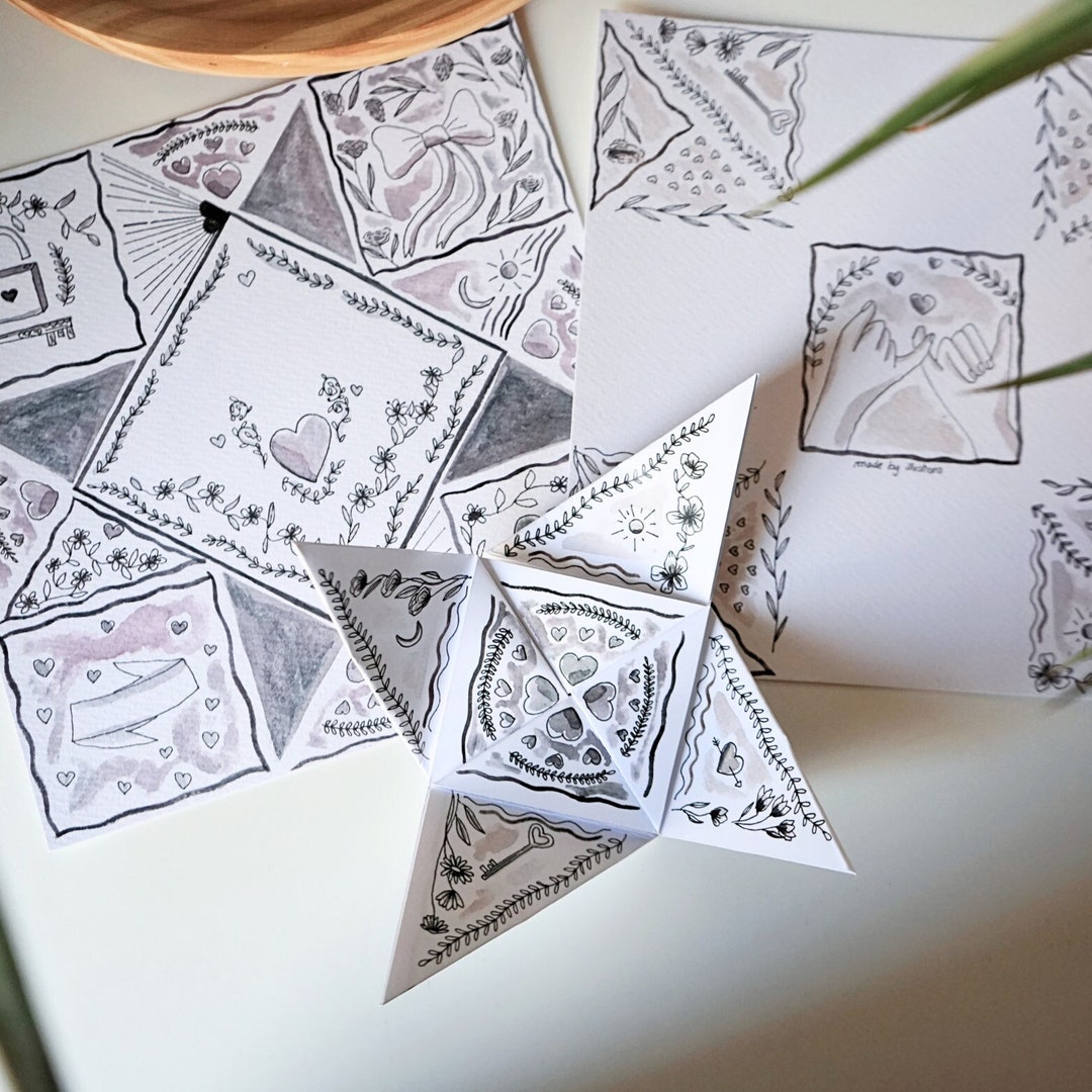 My Lovely Puzzle Purse by Illustrons Template (digital Version ...