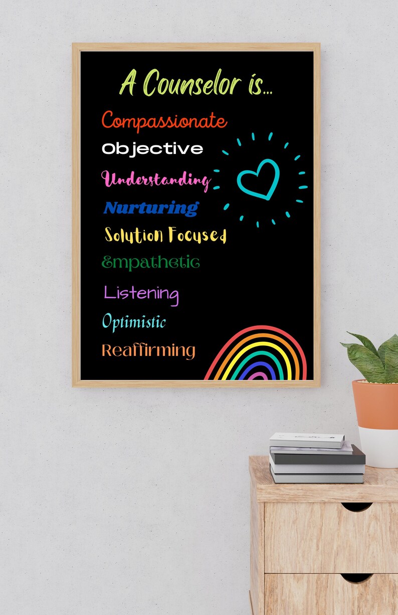 11x17 a Counselor Is... /11x17 Poster for Counselor/ Counselor Office ...