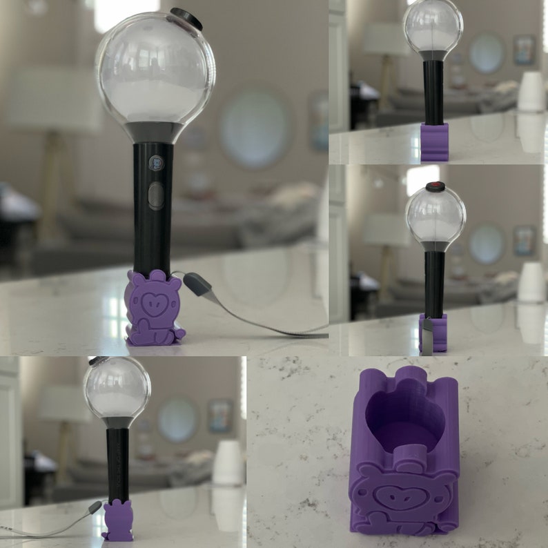 Baby BT21 BTS Army Bomb Light Stick Display Stand MOTS - Etsy