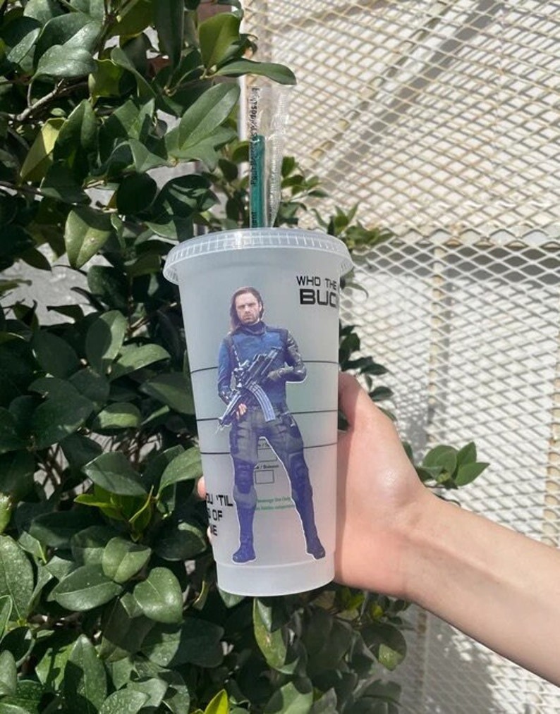 Bucky Barnes Starbucks Cup - Etsy
